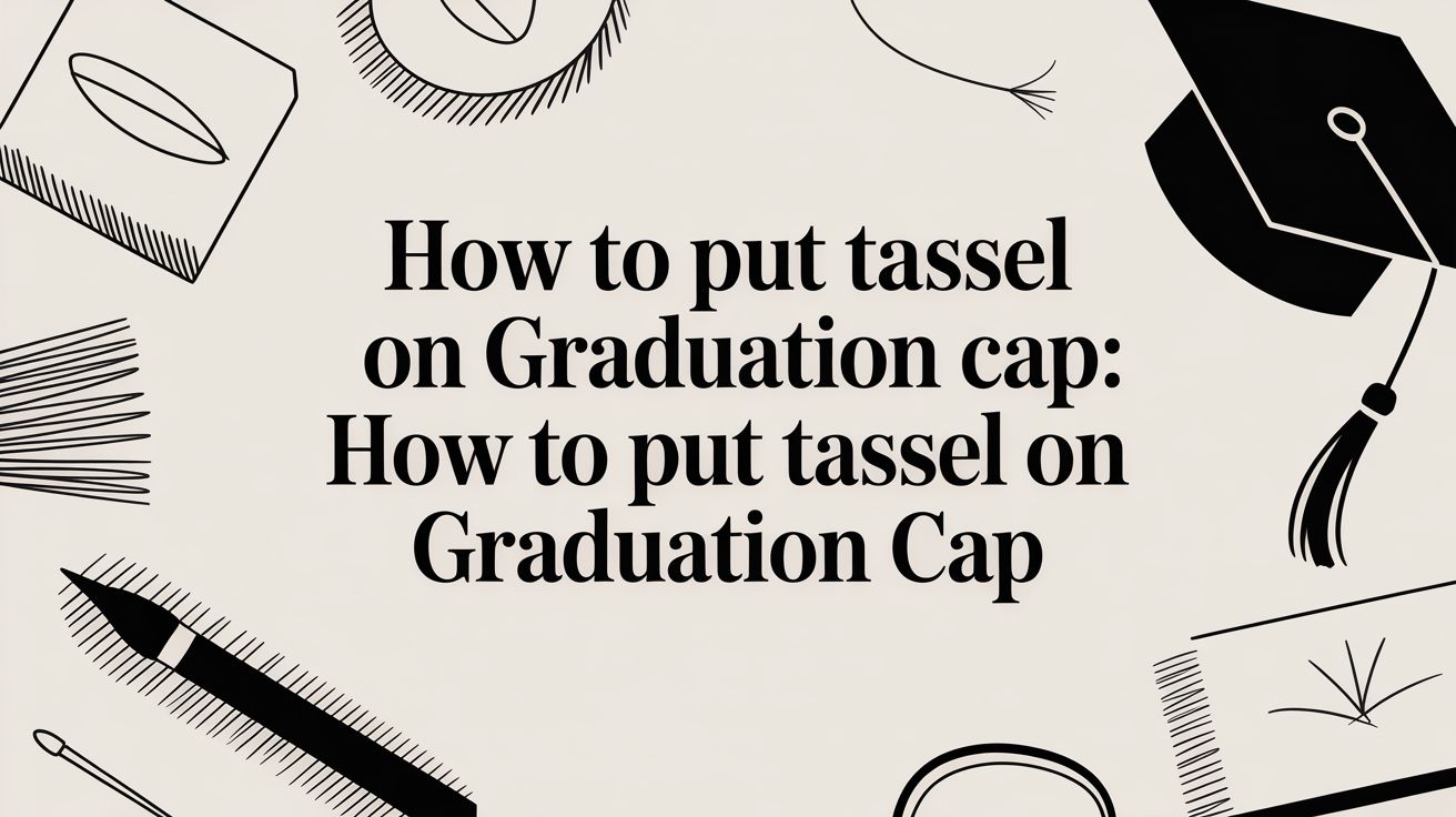 How to Put Tassel on Graduation Cap: A Simple Step-by-Step Guide ...