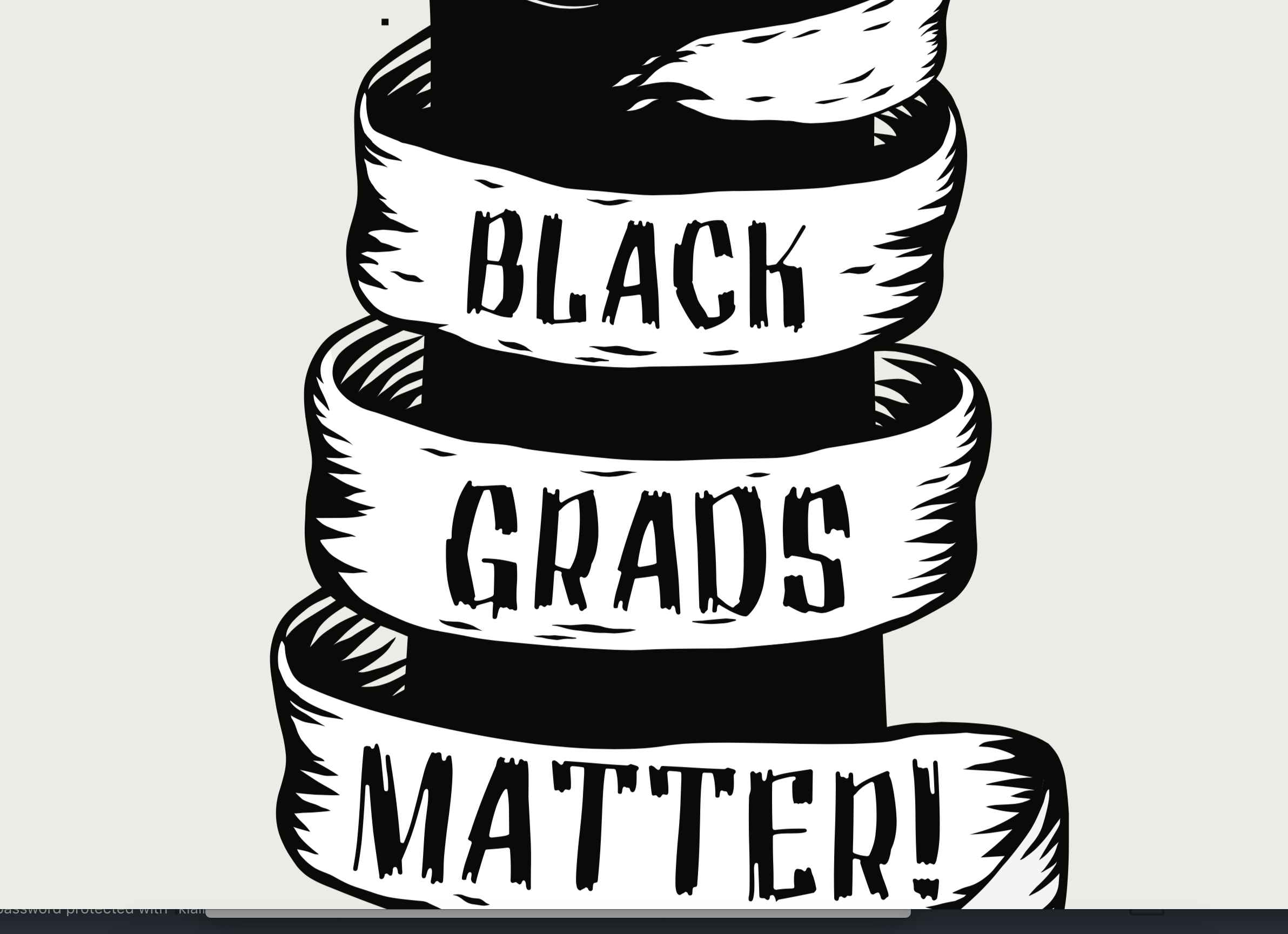 BLACK GRADS MATTER Graduation Stoles – Graduation Attire
