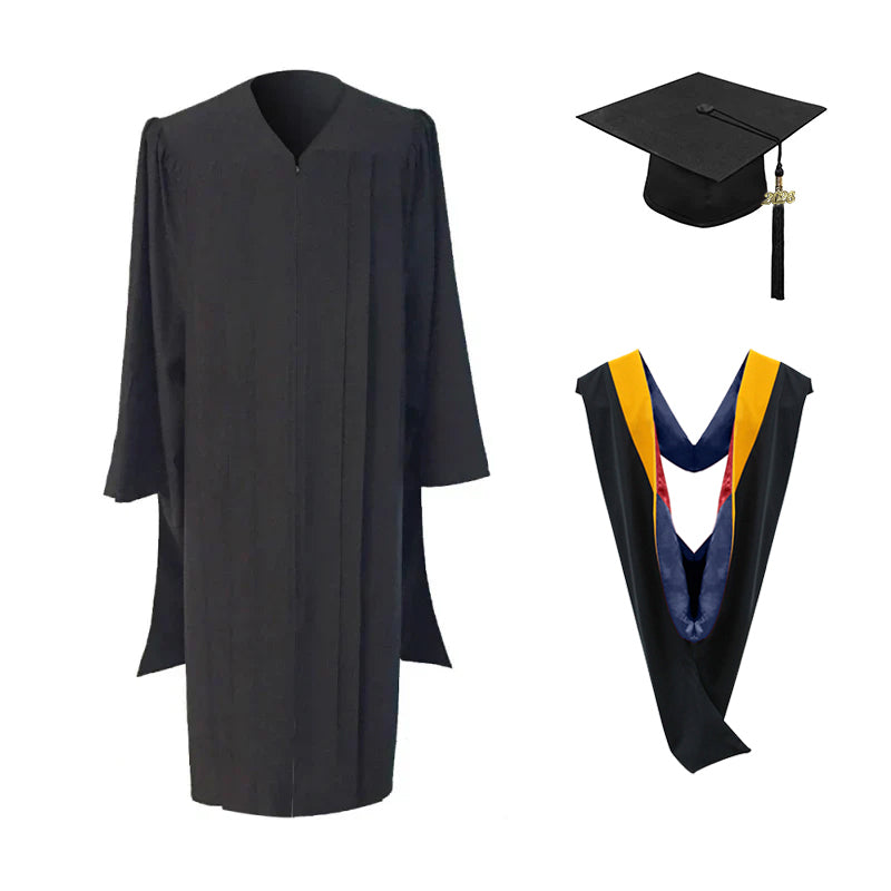 Masters Cap, Gown & Hood Package for Cal State Fresno Graduation ...