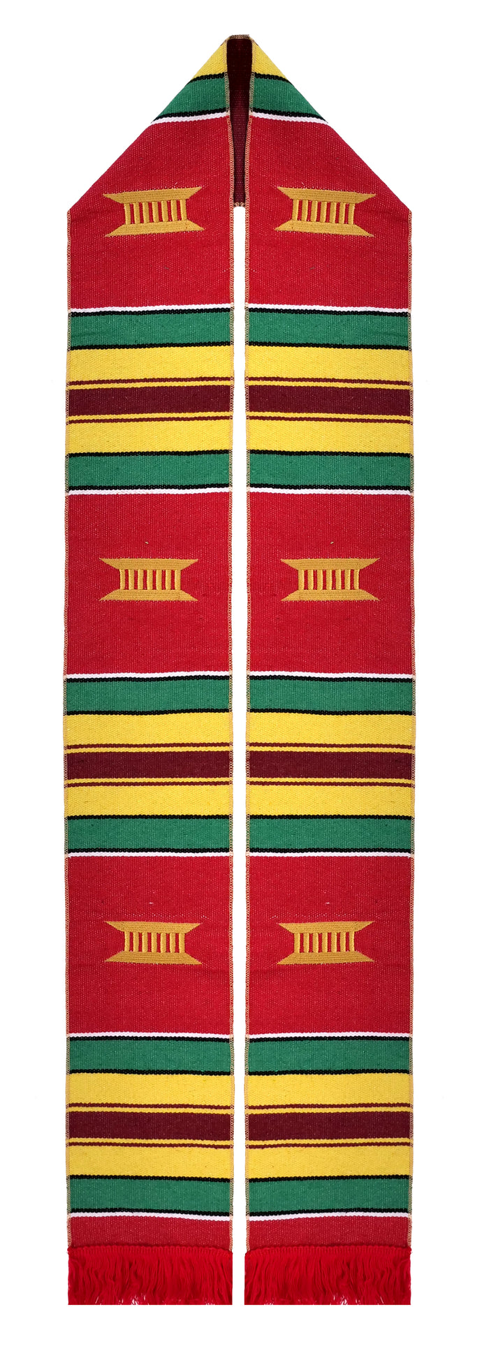 Kente Graduation Stole - Kente Sash – Graduation Attire