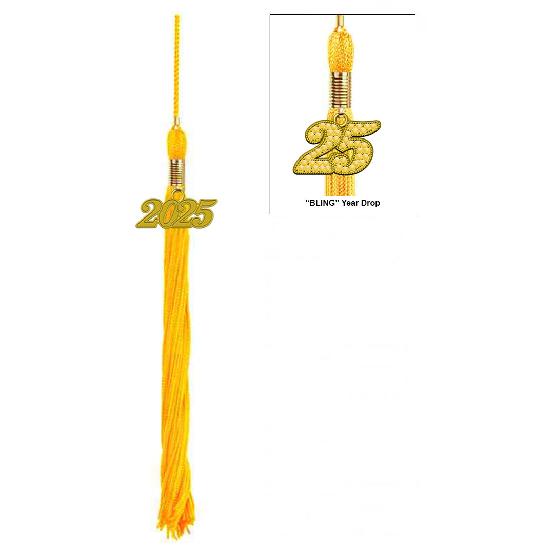 Gold Graduation Tassel - College & High School Tassels – Graduation Attire