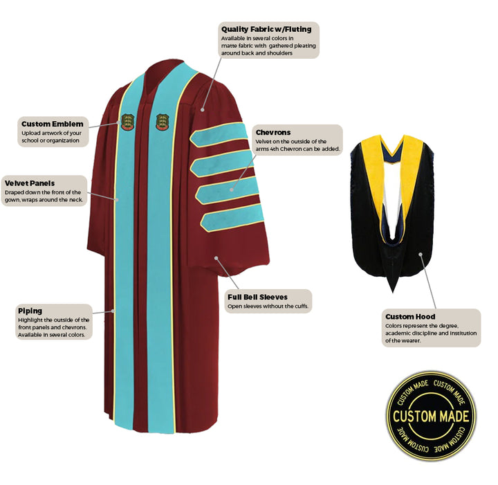 PHD & Doctorate Graduation Regalia – Graduation Attire